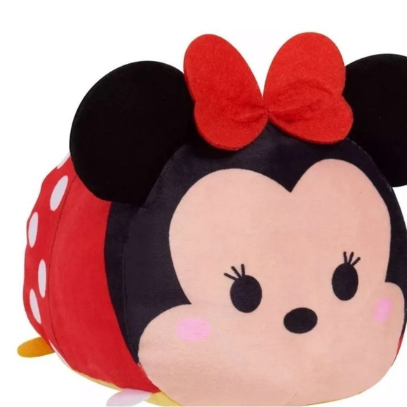 Disney | Toys | Minnie Mouse Tsum Tsum Plush Red Bow | Poshmark